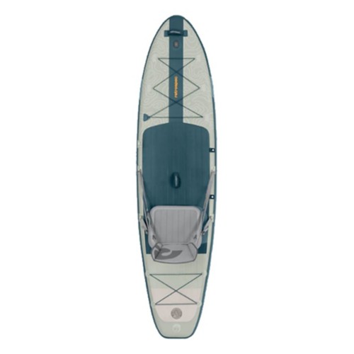 Retrospec Weekender Plus 2 Inflatable 10'6" Stand Up Paddle Board Kayak ...