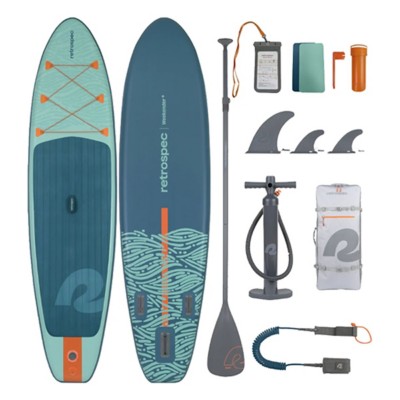 Retrospec 2024 Weekender 2.0 Inflatable 10'6" Stand Up Paddle Board Kit ...