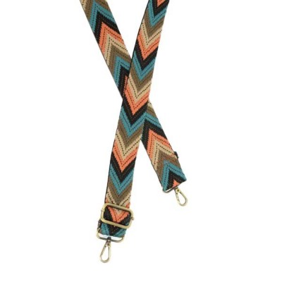 Joy Susan Multi Chevron Woven Purse Strap