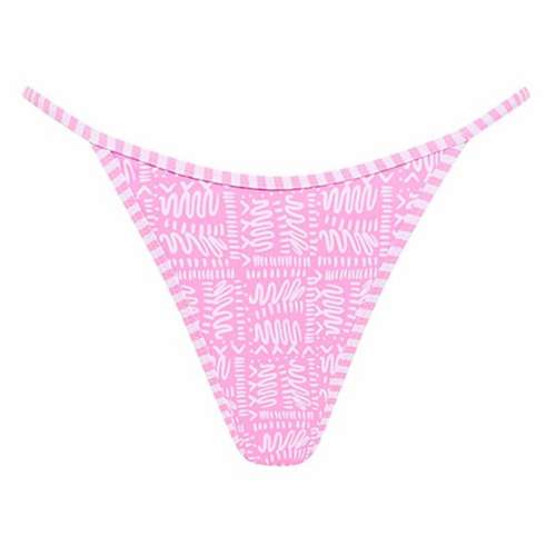 Womens Kulani Kinis Tanning Thong Swim Bottoms