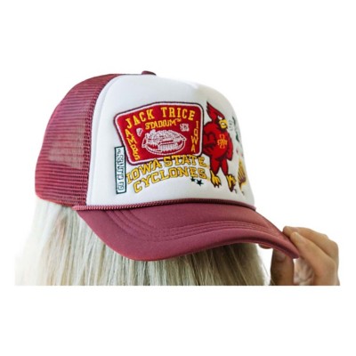 Gameday Social Women's Iowa State Cyclones Patch Layer Adjustable Hat ...