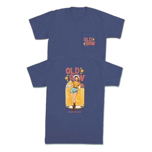 Men's Old Row Whiskey Business Pocket T-Shirt
