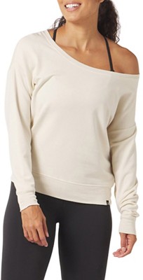 Women's Glyder Lounge Off Shoulder Crewneck Sweatshirt