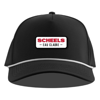 Branded Bills Eau Claire SCHEELS Curved 5-Panel Rope Snapback Hat