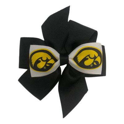 USA Licensed Bows Iowa Hawkeyes Fan Bow