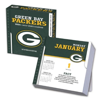 Green Bay Packers 2024 Desk Calendar | SCHEELS.com