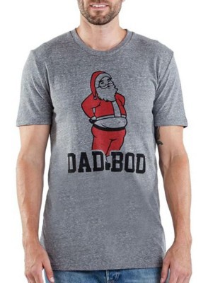 Men's Tipsy Elves Dad Bod Santa T-Shirt
