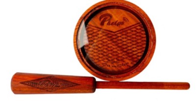 Phelps Padauk Pot Crystal Over Padauk Turkey Pot Call