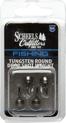 Scheels Outfitters Round Tungsten Drop Shot Weights | SCHEELS.com