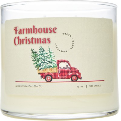 Milkhouse Farmhouse Christmas Candle | SCHEELS.com