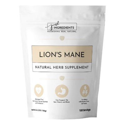 Just Ingredients Organic Lion's Mane Supplement | SCHEELS.com