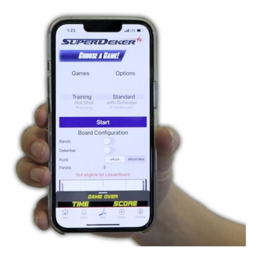 SuperDeker Pro (2-Panel) Advanced Hockey Training System