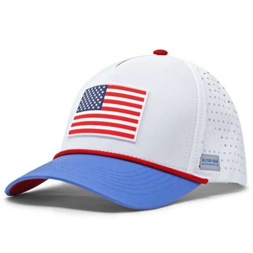 Men's Alter Ego Running Coaster Splash Flag Snapback Hat | SCHEELS.com