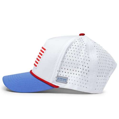 Men's Alter Ego Running Coaster Splash Flag Snapback Hat | SCHEELS.com