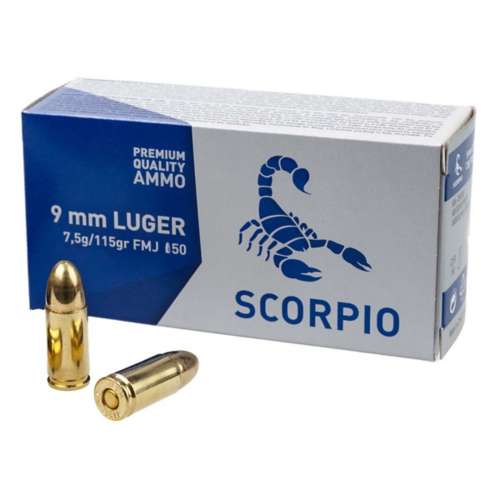 STV Technology Scorpio FMJ Pistol Ammunition 50 Round Box | SCHEELS.com