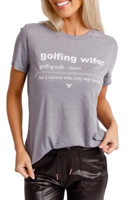 Women's Calliope Golf Golfing Wife Golf T-Shirt | SCHEELS.com