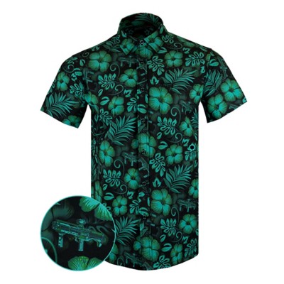 Men's Retro Rifle Shotgun Safari Button Down Button Up Shirt | SCHEELS.com