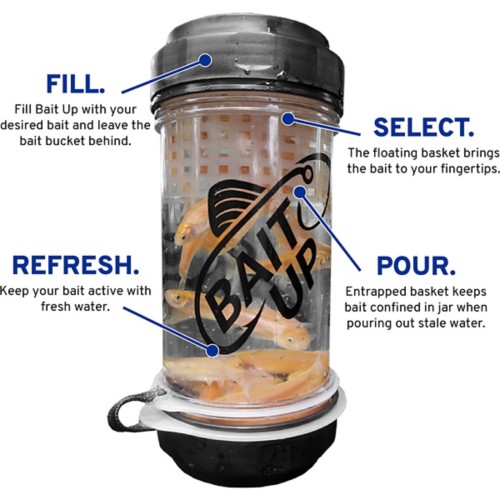 Bait Up Personal Carry Live Bait Container