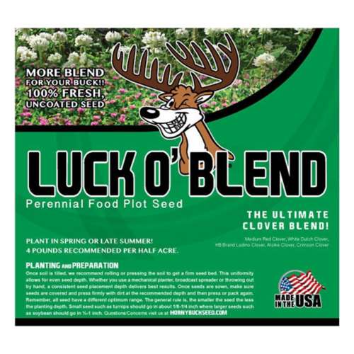 Horny Buck Seed Luck O' Buck Food Plot Seed | SCHEELS.com