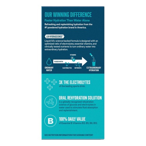 Liquid I.V. Hydration Multiplier Powdered Electrolyte Drink Mix - 10 Pack