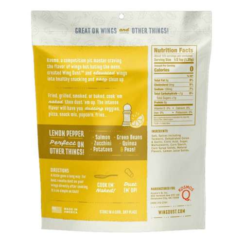 Kosmos Lemon Pepper Wing Dust Seasoning | SCHEELS.com
