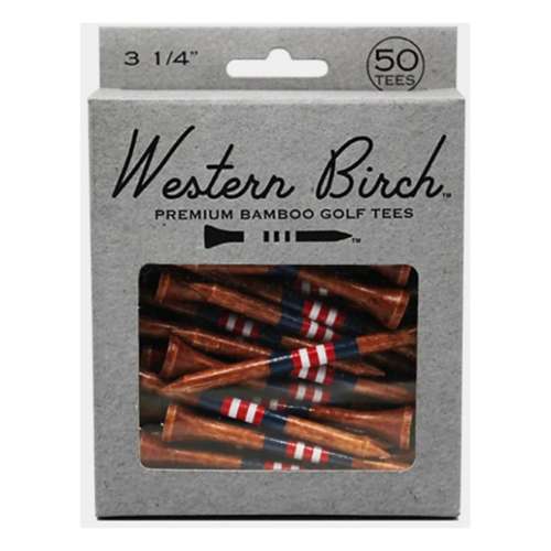 Western Birch 3 1/4" Bamboo Golf Tees | SCHEELS.com