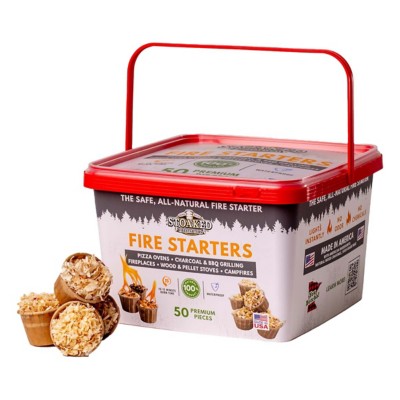 Stoaked All Natural Fire Starter – 50 Ct Bucket