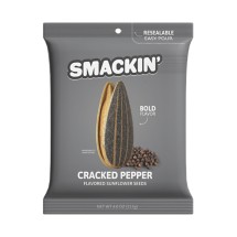 Smackin Snacks Cracked Pepper Jumbo Sunflower Seeds | SCHEELS.com