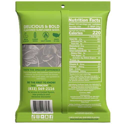 Smackin Snacks Jumbo Sunflower Seeds | SCHEELS.com