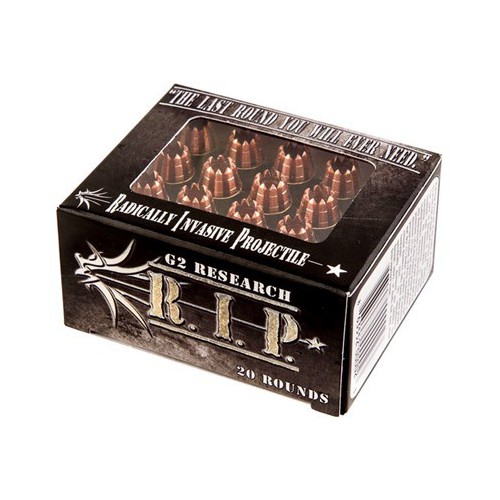 G2 Research RIP Defensive 10mm Auto Handgun Ammunition 20 Round Box