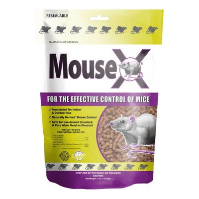 MouseX Non-Toxic Bait Pellets For Mice 8 oz 1 pk