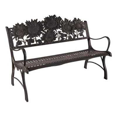 Painted Sky Designs Sunflower Garden Bench