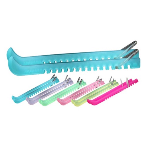 Blue Sports Clear Plastic Figure Skate Guard