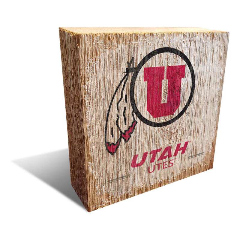 Fan Creations Utah Utes Block Logo | SCHEELS.com