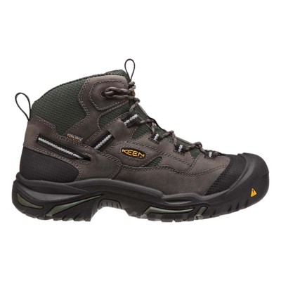 Men's KEEN Braddock Waterproof Mid Steel Toe Work Boots | SCHEELS.com