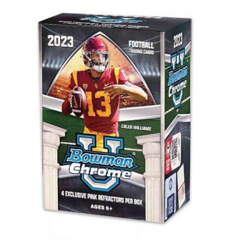Topps 2023 Bowman Chrome U Football Trading Cards Blaster Box | SCHEELS.com
