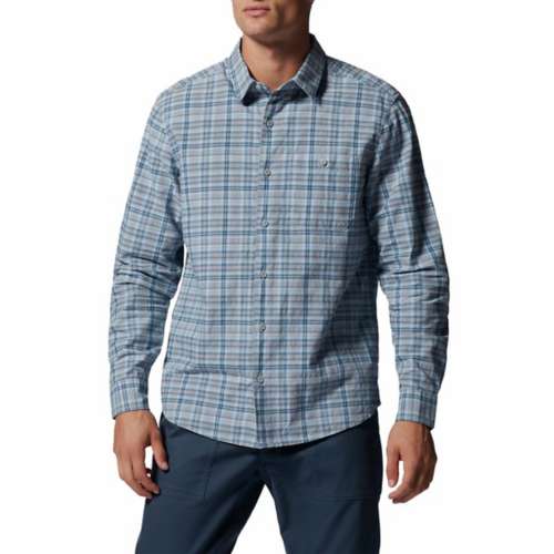 Men's Mountain Hardwear Big Cottonwood Long Sleeve Button Up Shirt ...