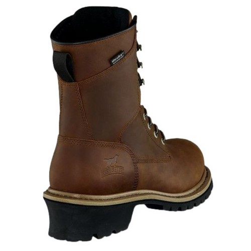 Men's Irish Setter Mesabi 8in WP Logger Work Boots
