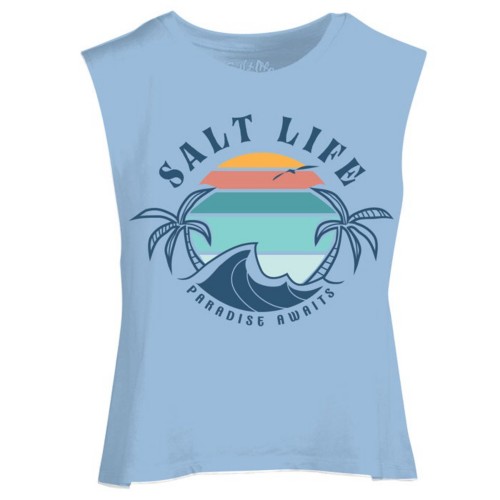 Women's Salt Life Paradise Bound Muscle Tank Top