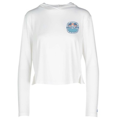 Women's Salt Life Daily Paradise Long Sleeve Hooded T-Shirt