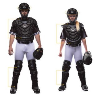 EvoShield Protective Gear Size Chart