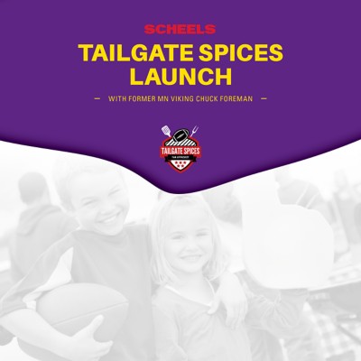 Mankato SCHEELS Tailgate Spices Launch ft. Chuck Foreman | SCHEELS.com